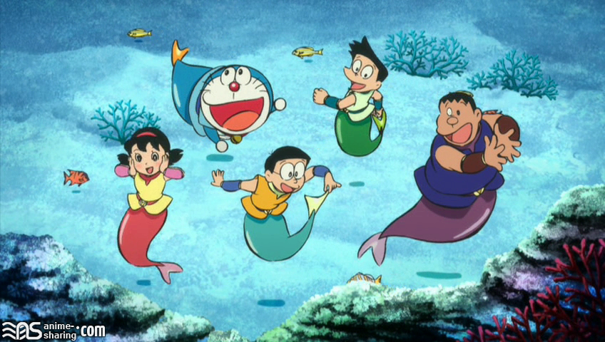 Doraemon: Nobita's Great Mermaid Naval Battle Full Movie Full HD ...
